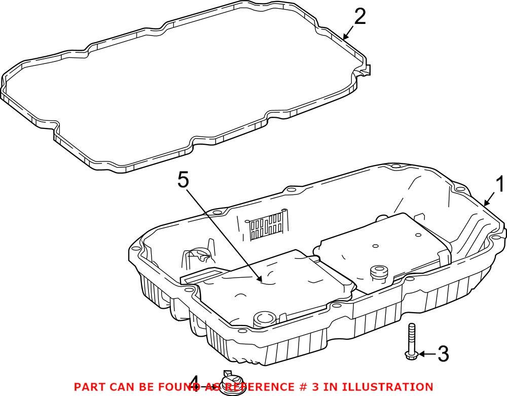 Newparts > Transmission Pans > Genuine Mercedes-Benz 0029909503 ...
