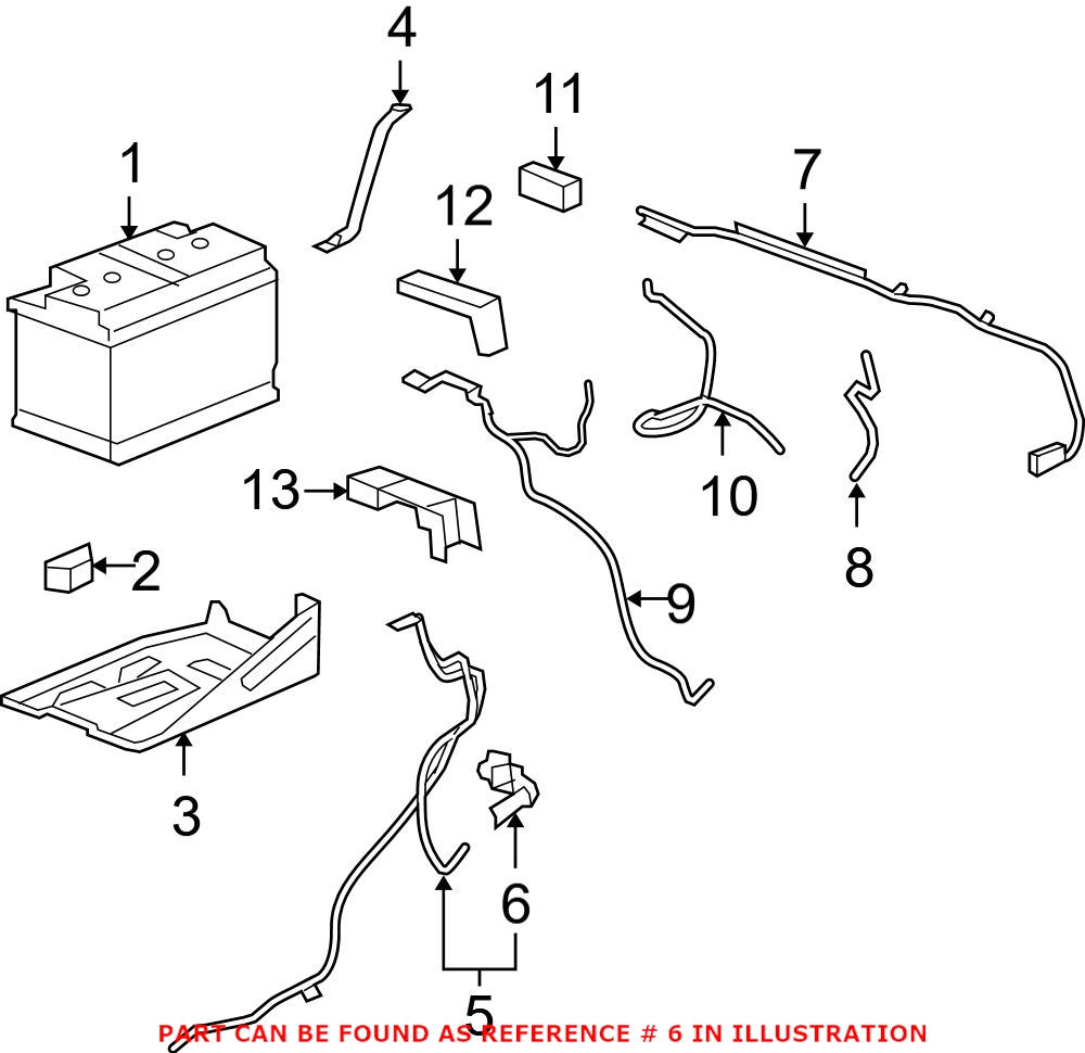 Genuine Chevrolet 13505369 - Battery Current Sensor