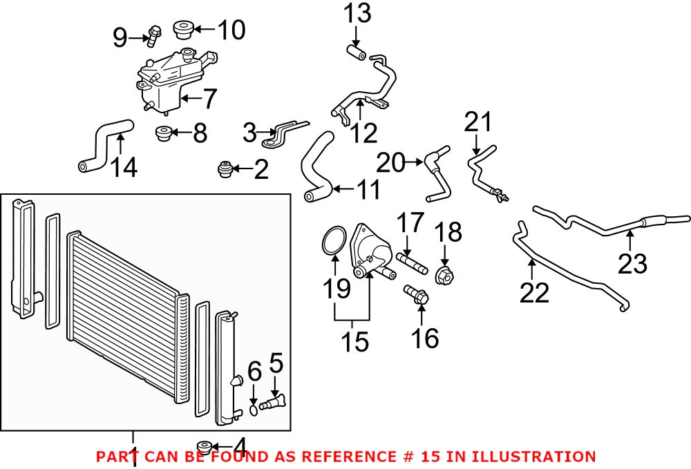 Newparts > Thermostats > Genuine Toyota 1603137010 - Engine Coolant ...